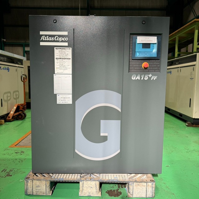 Atlas Copco 15kwコンプレッサー GA15+FFA-7.5 | UMNET（ユーエムネット）
